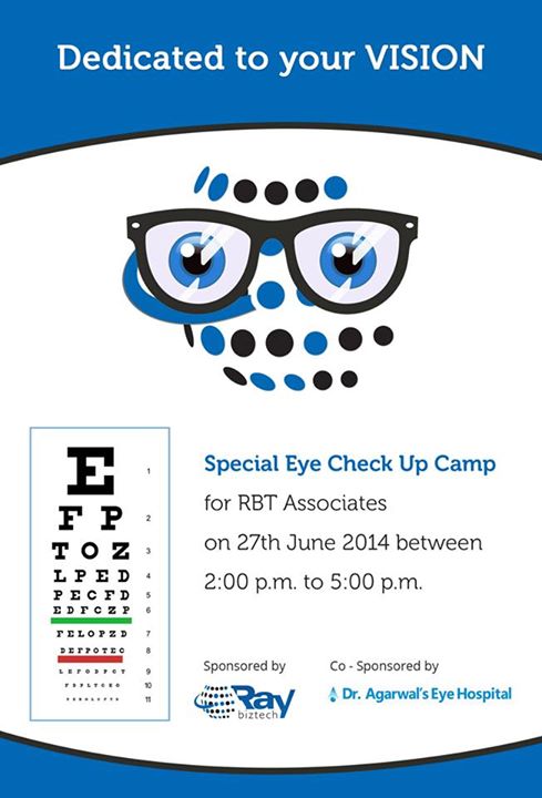Eye Screening Camp for Ray Business Technologies Associates